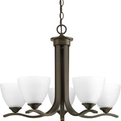 Progress Lighting Laird Collection 2-Light Antique Bronze Semi-Flush ...