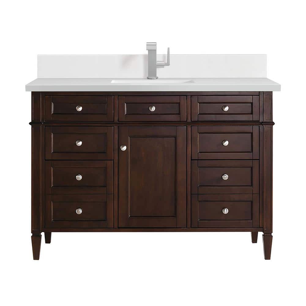 James Martin Vanities Brittany 48.0 in. W x 23.5 in. D x 34.0 in. H ...