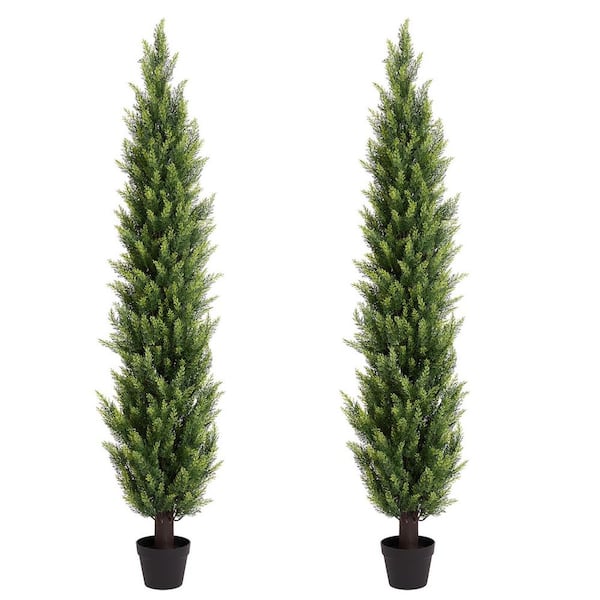 6 ft - Artificial Trees - The Home Depot