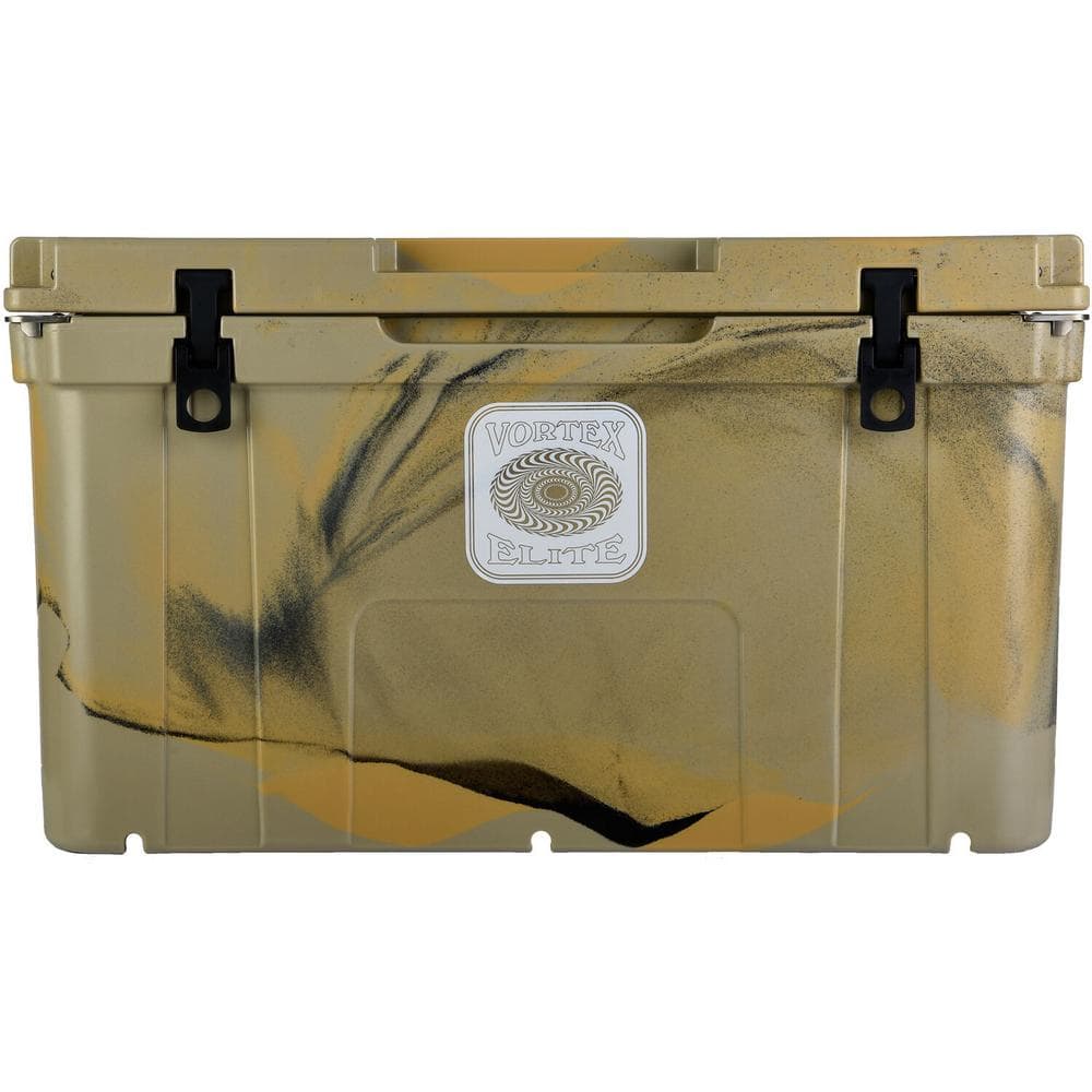 Vortex Elite 78 Qt. Rotational-Molded Customizable Cooler System in Tan ...