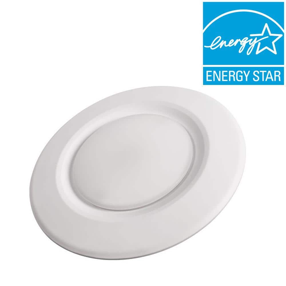Cree TW-Series 4 in. Soft White LED Surface Mount Disk Light (2700K ...