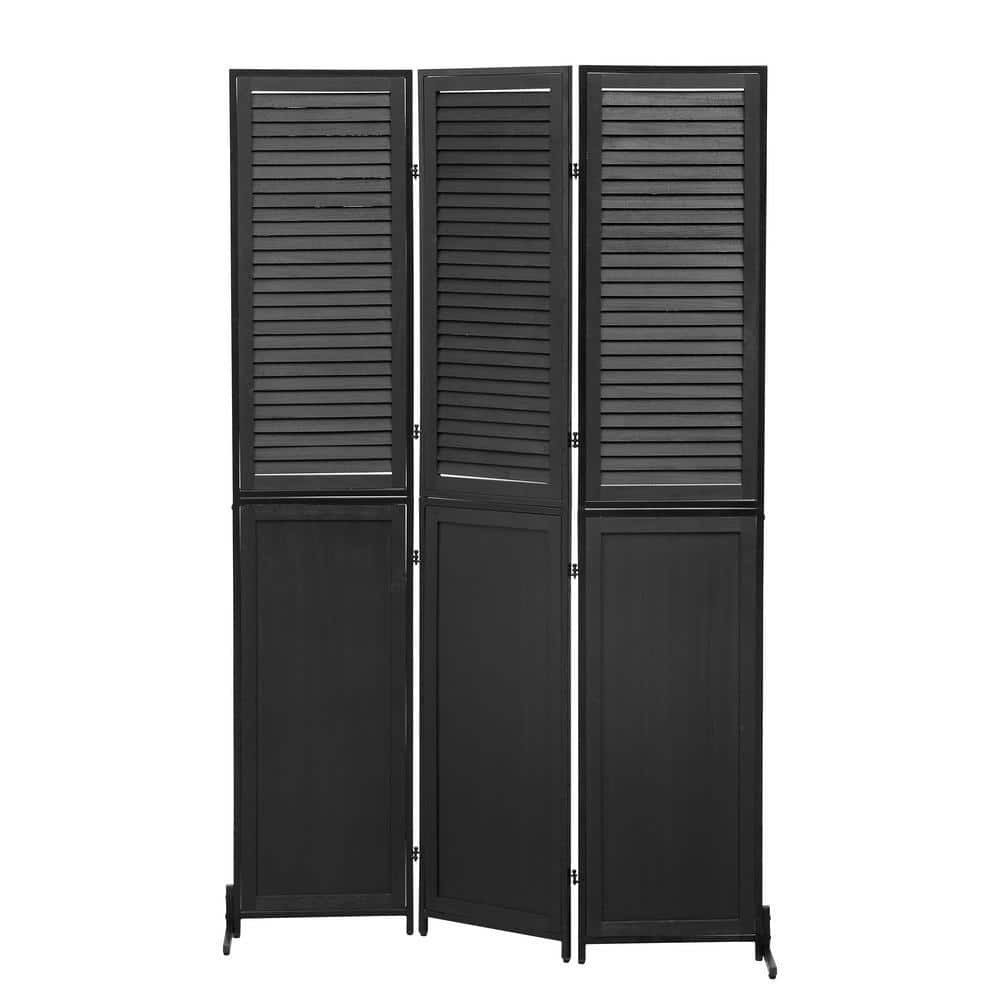 INNOBULE 3 Panel Room Dividers RD143-BK - The Home Depot