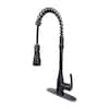 FLOW Motion Activated Single-Handle Pull-Down Spring Neck Sprayer ...