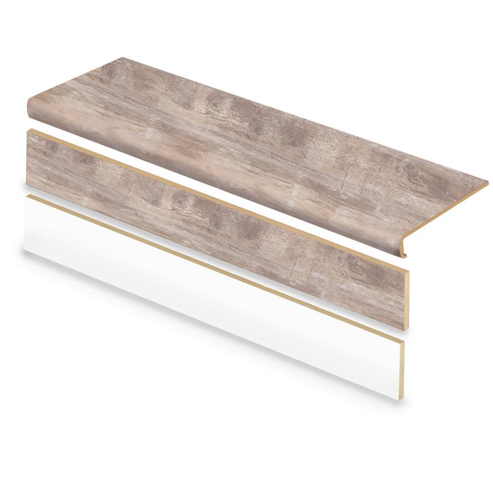 Reviews for Cap A Tread Lighthouse Oak/Rustic Wood/Salted Oak 47in.Lx12 ...