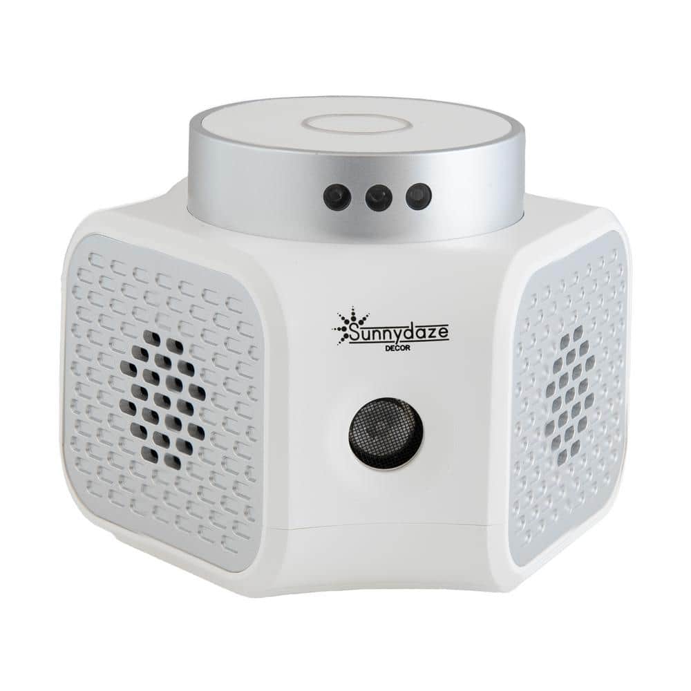 Sunnydaze 360-Degree Indoor Rodent Repellent with Flashing LED Lights ...