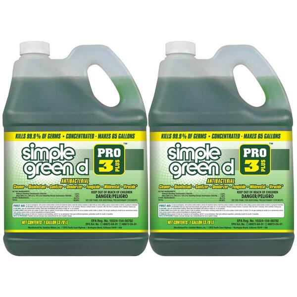 Reviews for Simple Green Pro 3 Plus 1 Gal. Herbal Scent Antibacterial ...