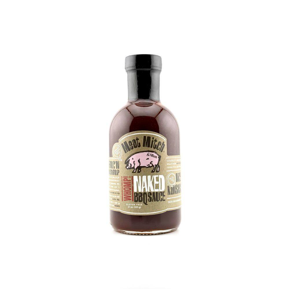 Meat Mitch Naked Bbq Sauce 21 Oz 3915 The Home Depot