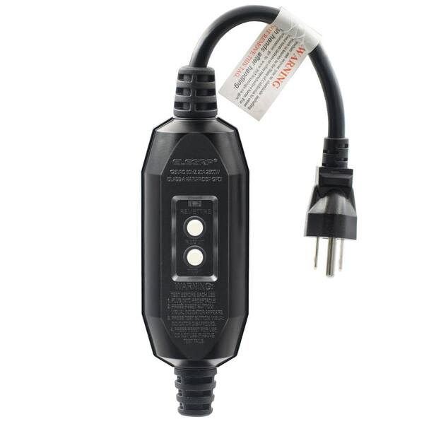 Tower 30438024 Tower Manufacturing 15 Amp Right Angle GFCI Plug - 9 ...