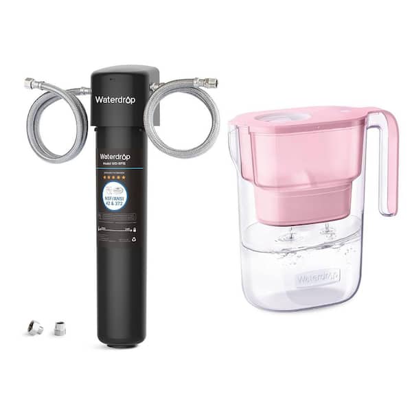 Waterdrop WD-15UA Under Sink Water Filter System, Direct Connect to ...