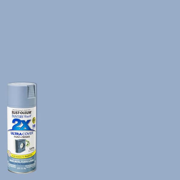 Rust-Oleum Painter's Touch 2X 12 oz. Satin Slate Blue General Purpose ...