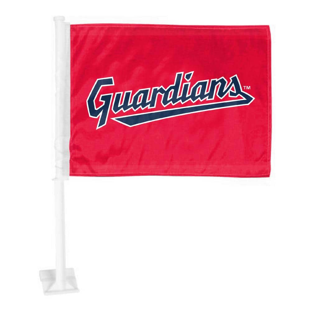 FANMATS MLB - Cleveland Guardians Car Flag Large 1-Piece 11 in. x 14 in ...