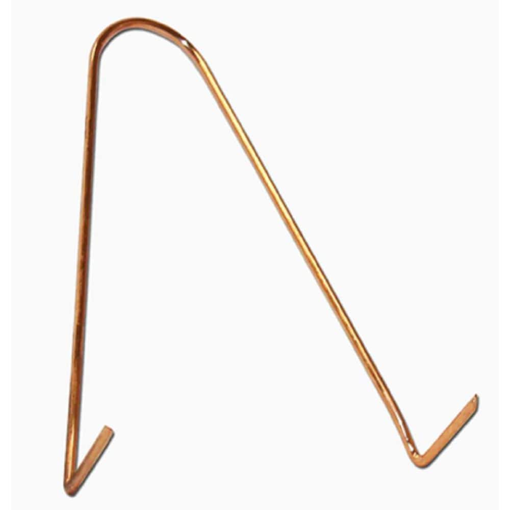 Everbilt 3/4 in. x 6 in. Steel Copper Wire Pipe Hook-5 Pack 5022043406 ...