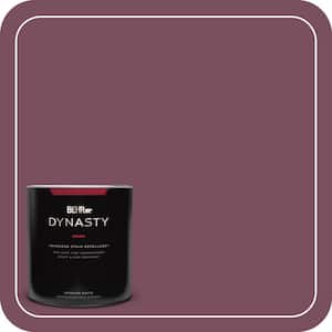 BEHR MARQUEE 1 qt. #100D-7 Maroon Matte Interior Paint & Primer 145304 ...