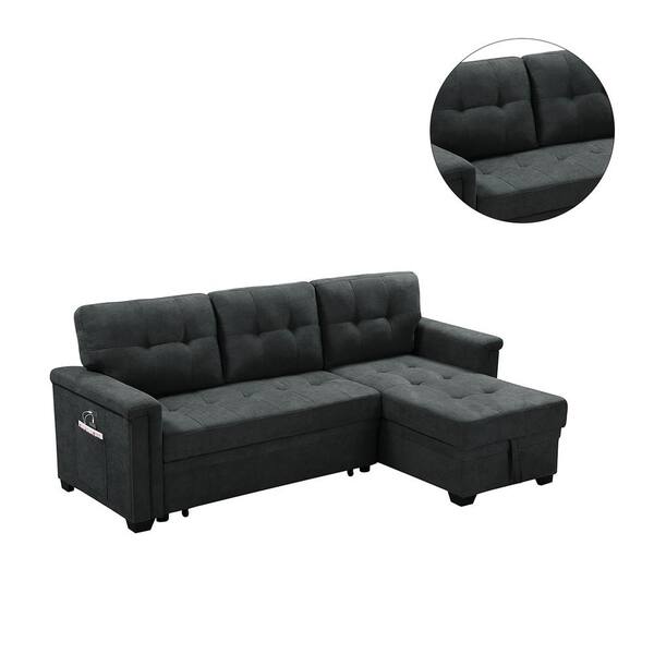 84 Inch Sofa With Chaise | Baci Living Room