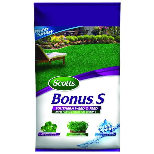 Scotts Bonus S 35.06 lb. 10M Southern Weed and Feed Fertilizer 33010 ...