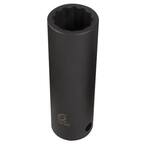 K Tool International 1/2 in. Drive Standard 16 mm Socket (6-Point) KTI28116