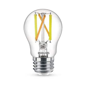 Philips 60-Watt Equivalent A15 Ultra Definition Dimmable Clear Glass ...