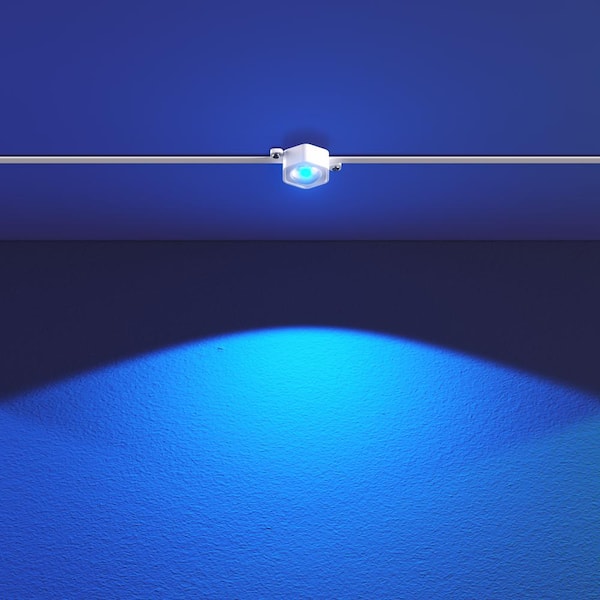 Hampton Bay 10-LED 16.4 ft. Plug-in Mini Integrated LED Novelty ...