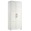HomeVisions Soft White Storage Cabinet 425047 - The Home Depot