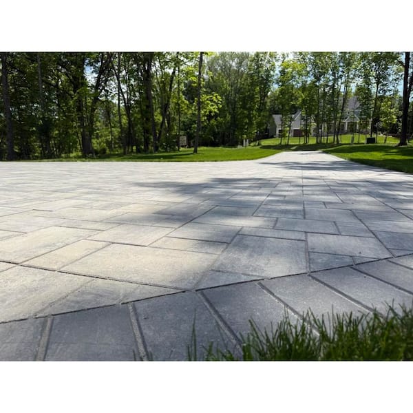 interlock Reno 14.75in. x 9.875 in. x 2.375 in. Rectangle Cascade Face Mix Concrete Paver Pallet ...