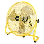 Stanley 16 in. 3-Speed High Velocity Floor Fan-ST-16F - The Home Depot