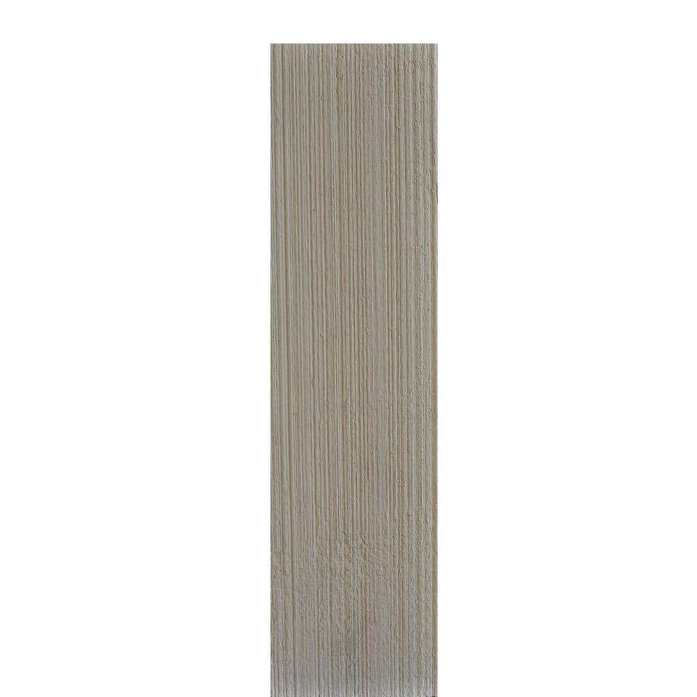 Sierra Pacific Industries 1 in. x 4 in. x 8 ft. Beige Combed Prime Wood ...