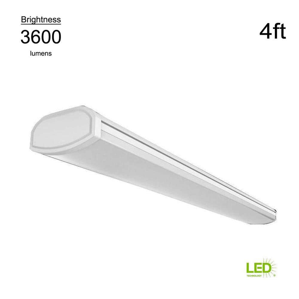 Reviews for Commercial Electric 4 ft. Bright and Cool White Linear ...