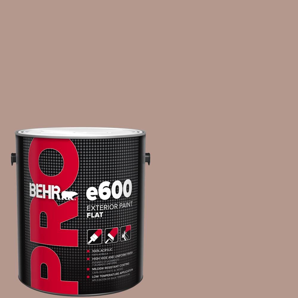 BEHR PRO 1 gal. #N160-4 Sonora Rose Flat Paint PR61001 - The Home Depot