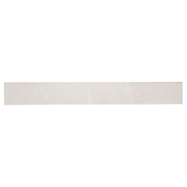Apollo Tile Cordera 3x24 in. Soft White Matte Porcelain Plank Tile (9. ...