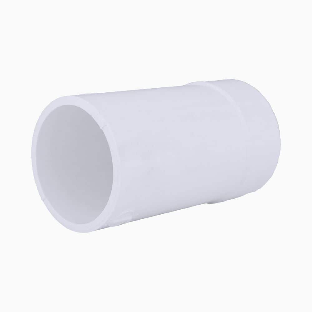 Charlotte Pipe 3 in. x 4 in. PVC DWV Cast Iron Hub x SPG Adapter PVC ...