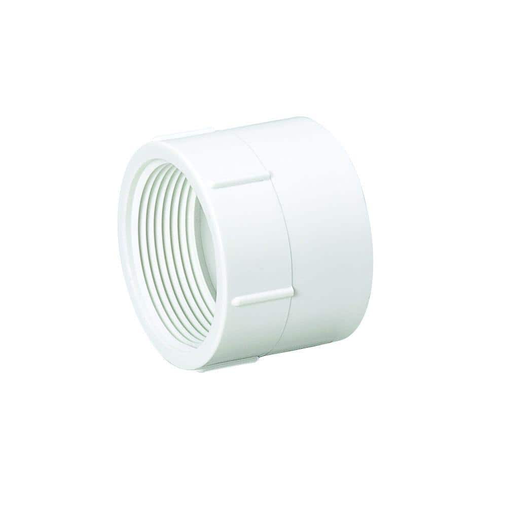 Mueller Streamline 2 in. PVC DWV Hub x FIPT Female Adapter 05867H - The ...