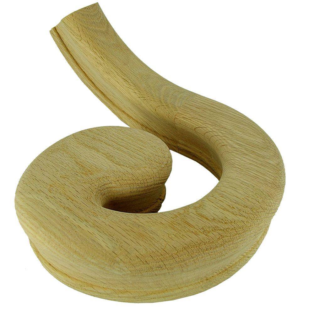 Reviews for EVERMARK Stair Parts 7030 Unfinished Red Oak Left-Hand ...