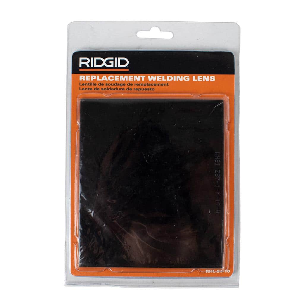 RIDGID 4-1/2 in. x 5-1/4 in. Welding Lens Shade 10 RHL-54-10 - The Home ...