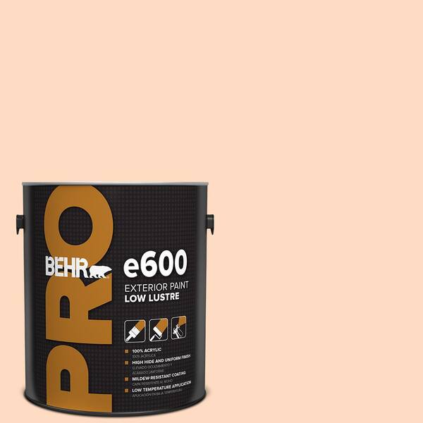 BEHR PRO 1 gal. #250A-3 Whispering Peach Low Luster Exterior Paint ...