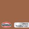 Glidden 8 oz. PPG1069-6 Foxfire Brown Satin Interior Paint Sample ...
