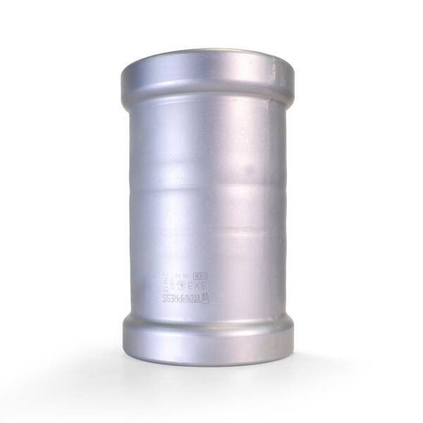 T TITANPRESS 2 in. Carbon Steel Press Coupling No Stop EPDM Mechanical ...