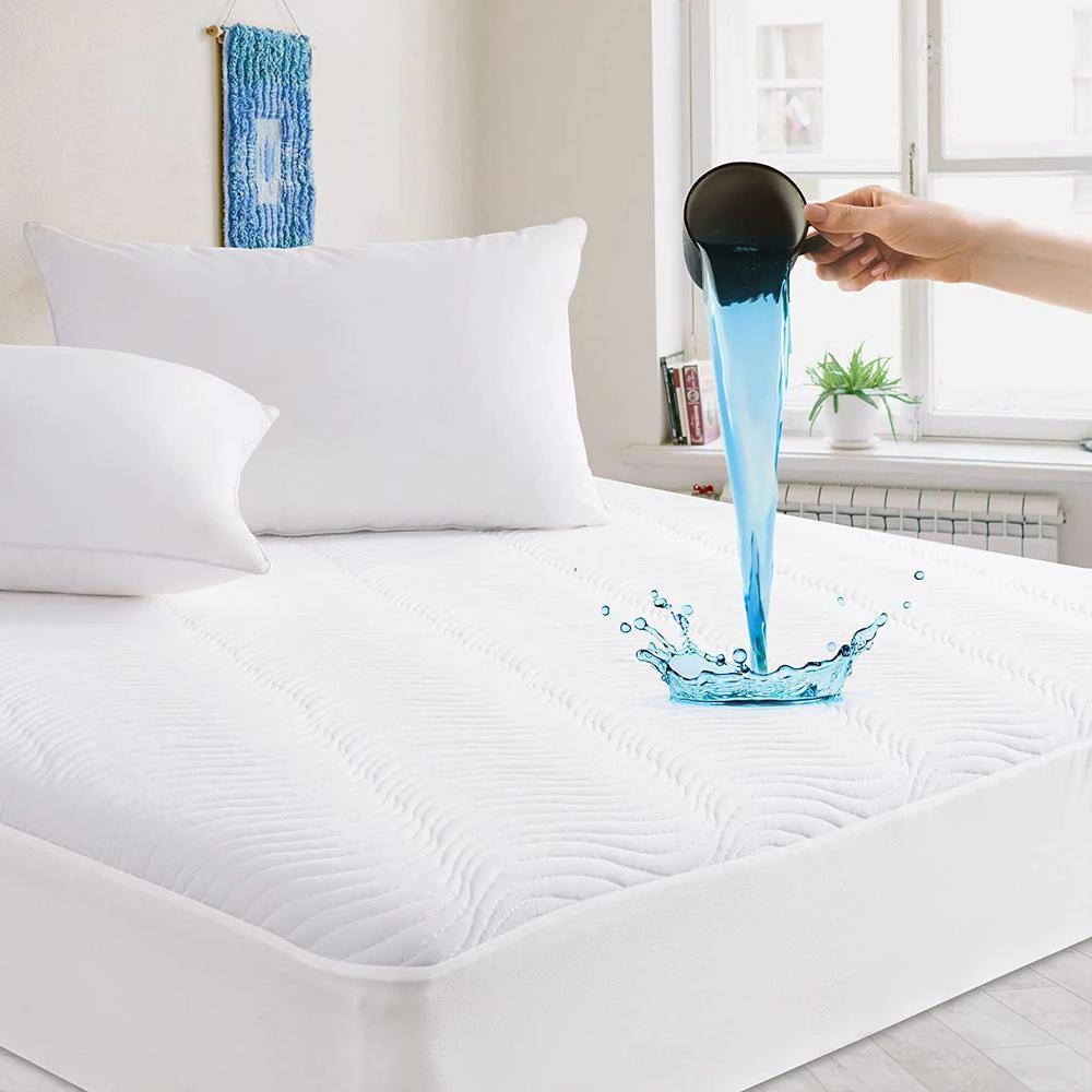 MarCielo CBC Mattress Covers Full Size Polyester 100% Waterproof Knit ...