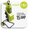 Sun Joe 15 Amp Electric Wood Chipper/Shredder CJ602E - The Home Depot
