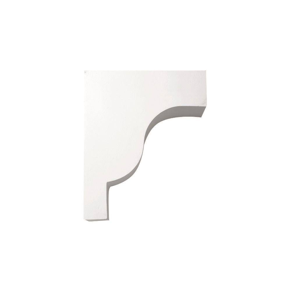 Fypon 10 in. x 12 in. x 4 in. Polyurethane Bracket BKT10X12X4 - The ...