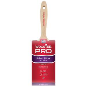 Wooster 3 in. Pro Nylon Flat Brush 0H21280030