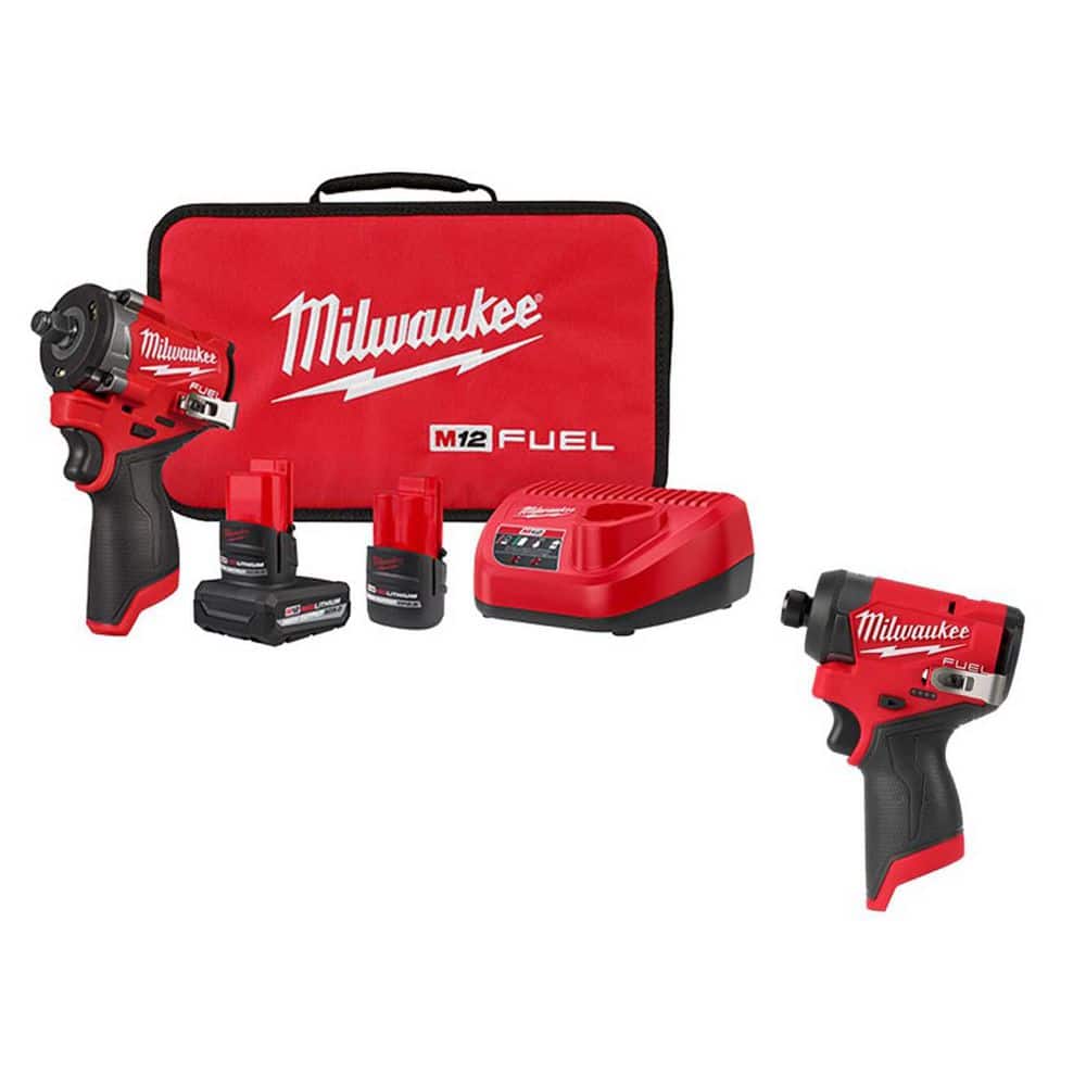 Reviews for Milwaukee M12 FUEL 12V Li-Ion Brushless Cordless Stubby 1/2 ...