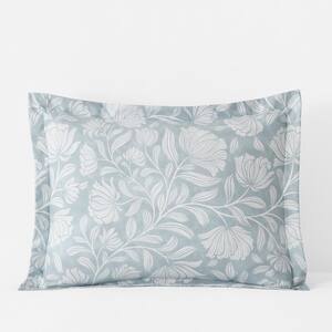 The Company Store Legends Hotel Maytime Wrinkle-Free Blue Shadow Sateen ...