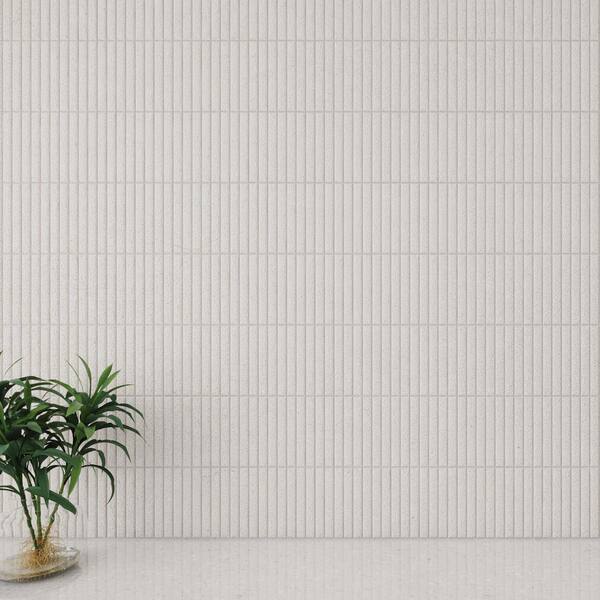 Giorbello Spanish Pureform Terrazzo 12 in. x 24 in. x 9mm Porcelain ...