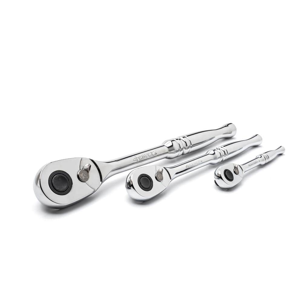 Husky Full Polish Ratchet Set (3-Piece) - The Home Depot