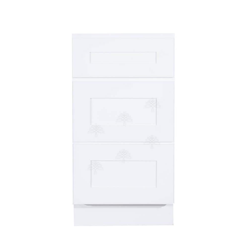 LIFEART CABINETRY Lancaster Shaker Assembled 18 in. W x 21 in. D x 33 ...