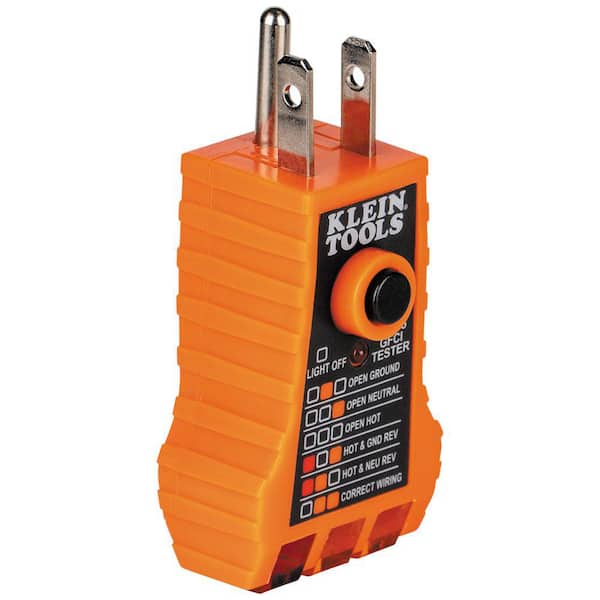 Klein Tools Digital Non-Contact Voltage and GFCI Receptacle Test Kit ...