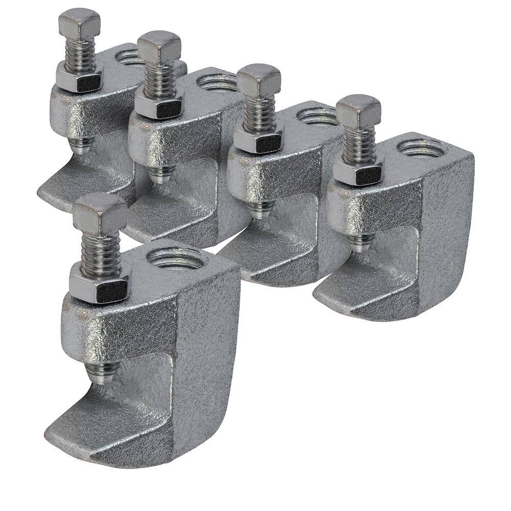 The Plumber's Choice Junior Beam Clamp for 3/4 in. Threaded Rod in ...