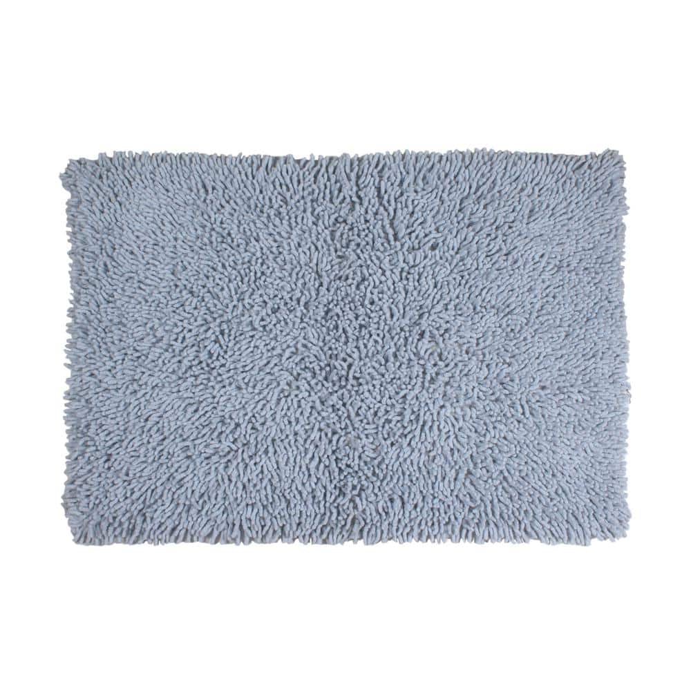 HOME WEAVERS INC Shaggy Lux Bath Rug 100% Cotton Bath Rugs Set, 24x36 ...
