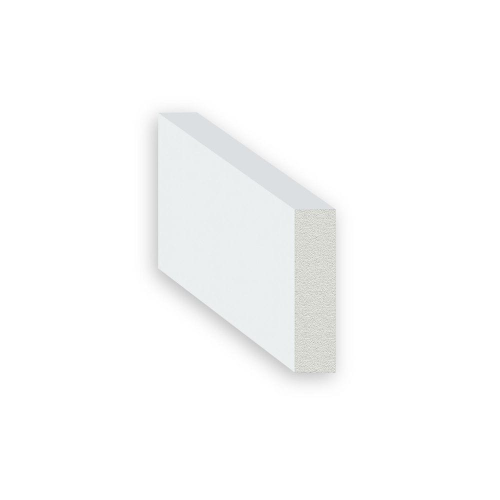 MTRIM 2 1/2 in. Height x 5/8 in. Wide x 3 in. Length Baseboard White ...