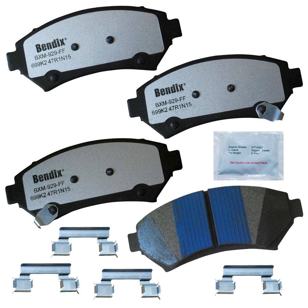 Bendix Fleet Metlok Disc Brake Pad Set MKD699K2FM - The Home Depot